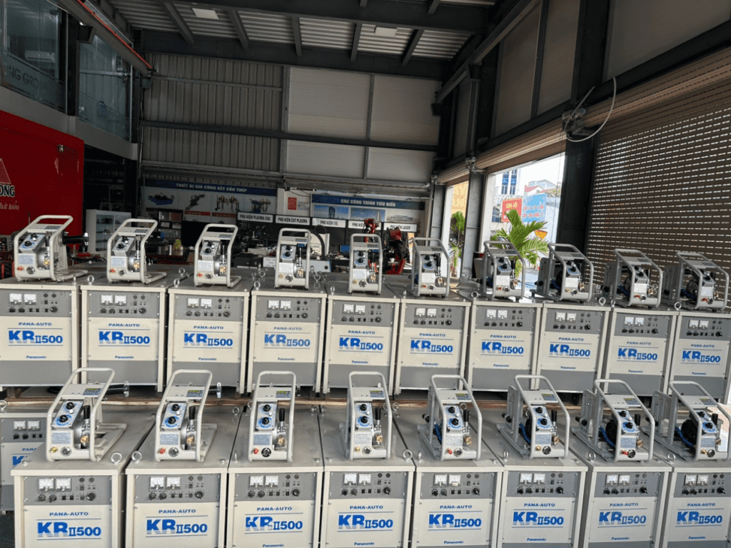 Thanh lý máy hàn MIG Panasonic KRII 500 - Máy nguyên bản chuẩn Nhật 100%